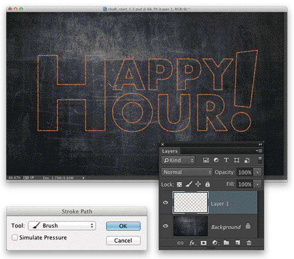 Photoshop Chalkboard Effect - Layers Magazine
