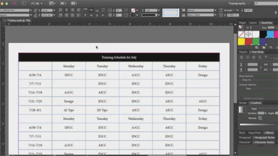Easier Editing with Tables in InDesign CC - Layers Magazine